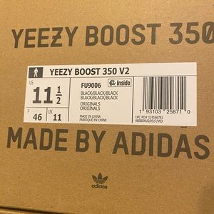 Yeezy | Shoes | Adidas Yeezy Boost 35 V2 Black | Poshmark